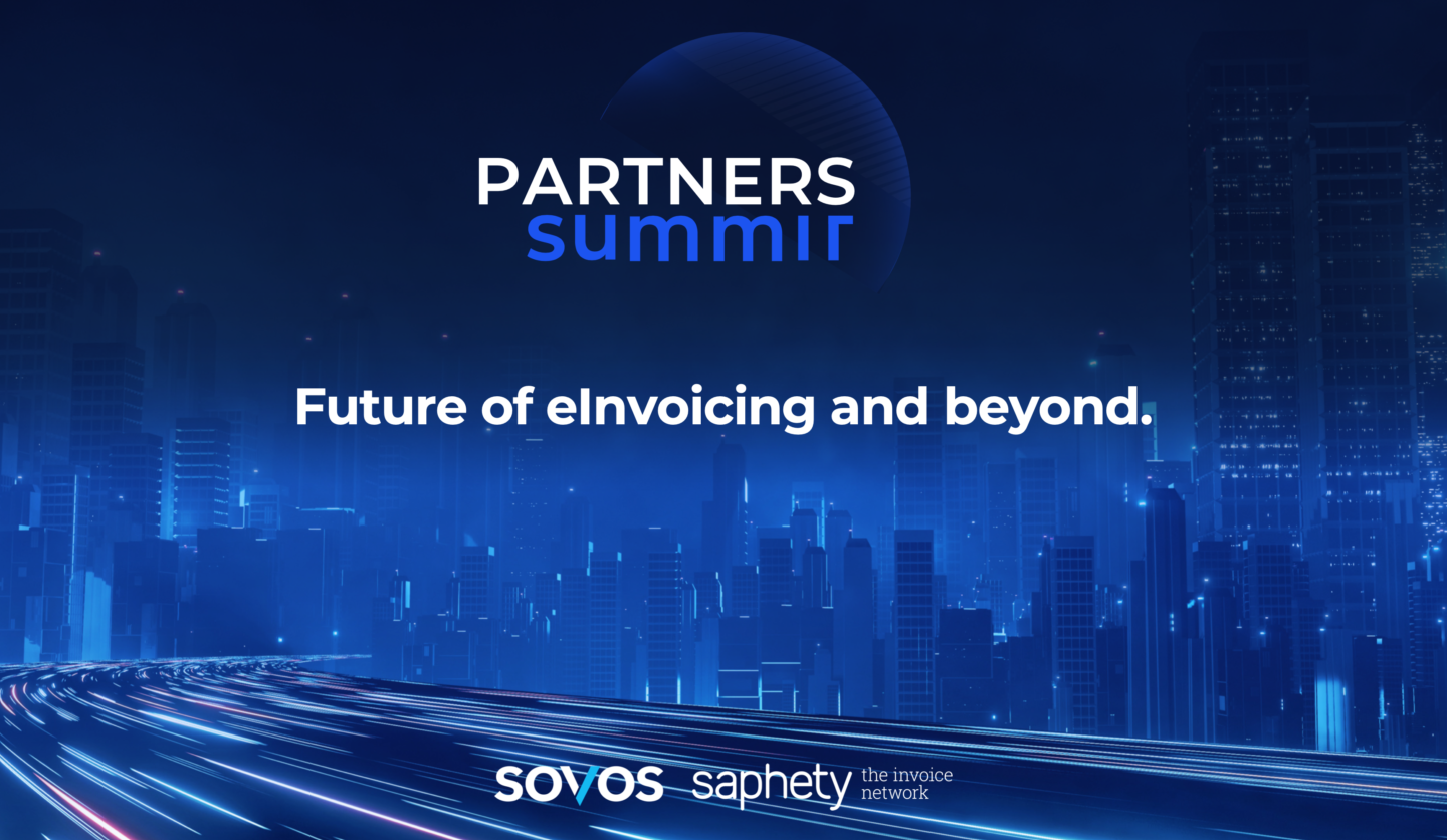 Sovos Saphety Partners Summit - The Future of e-Invoicing and Beyond